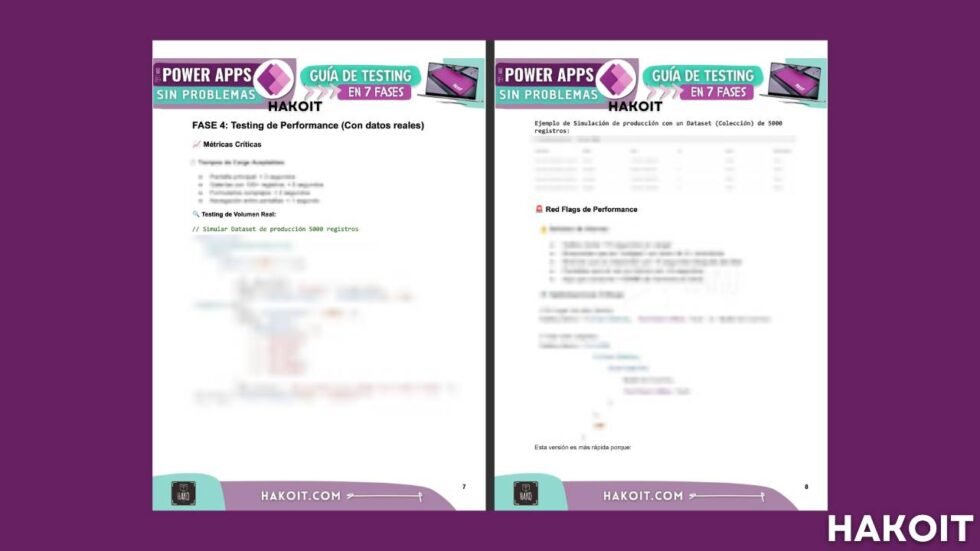 Guía Power Apps - Testing en 7 Fases - LAB Hako IT